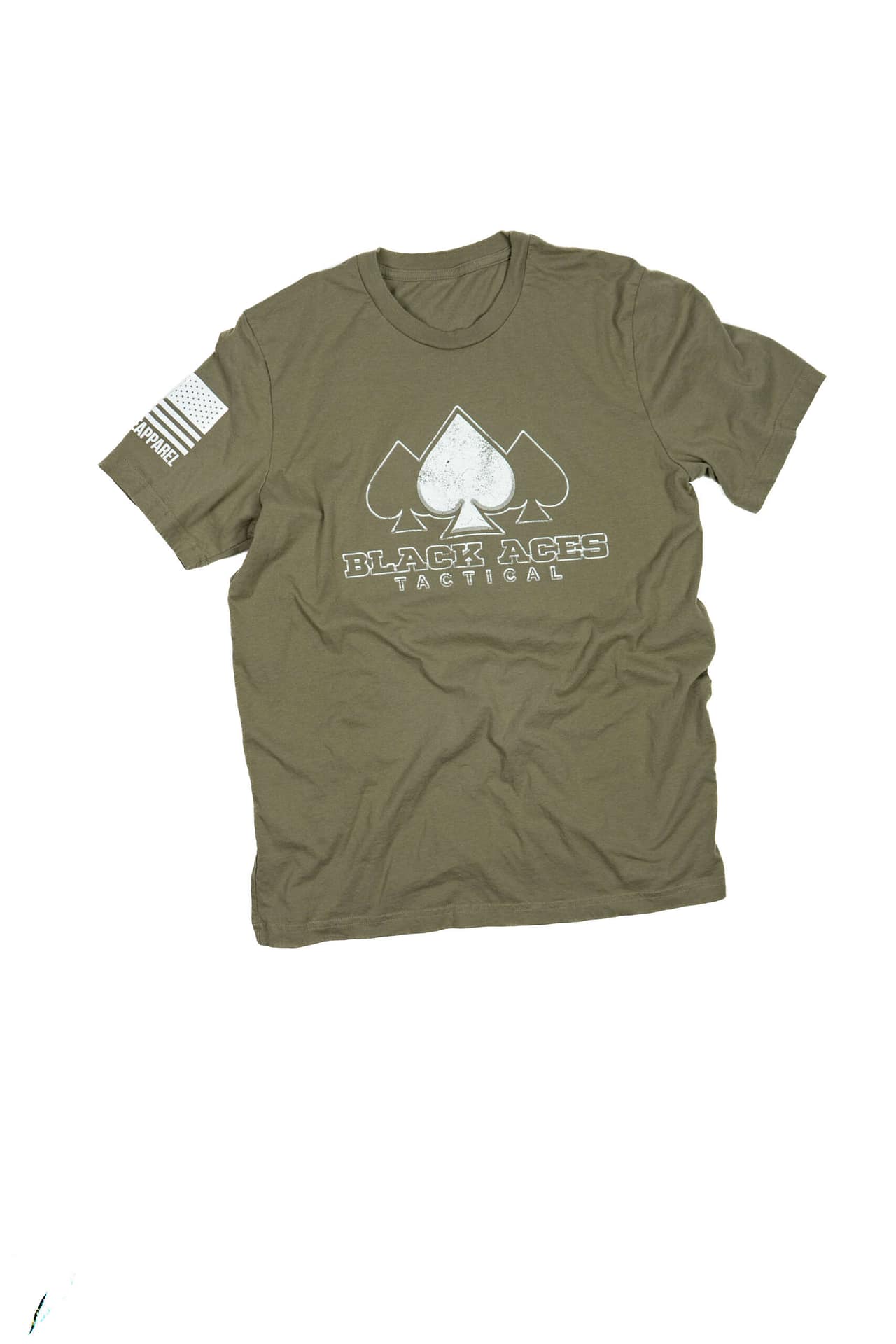 Black Aces Tactical NineLine Apparel T-Shirt (Olive) - Black Aces Tactical