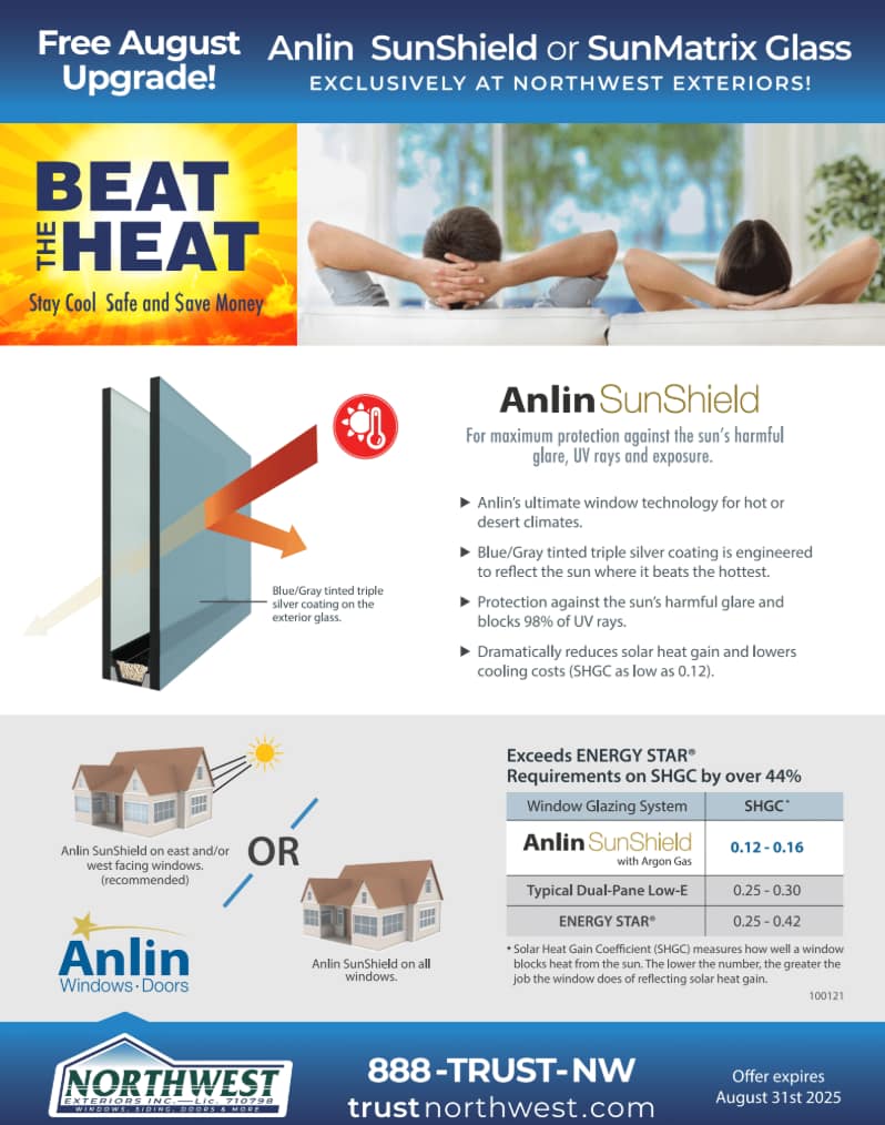 Anlin Vinyl Windows - Northwest Exteriors